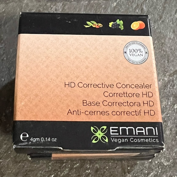 EMANI | Makeup | Emani Vegan Cosmetics Hd Corrective Concealer Ebony ...